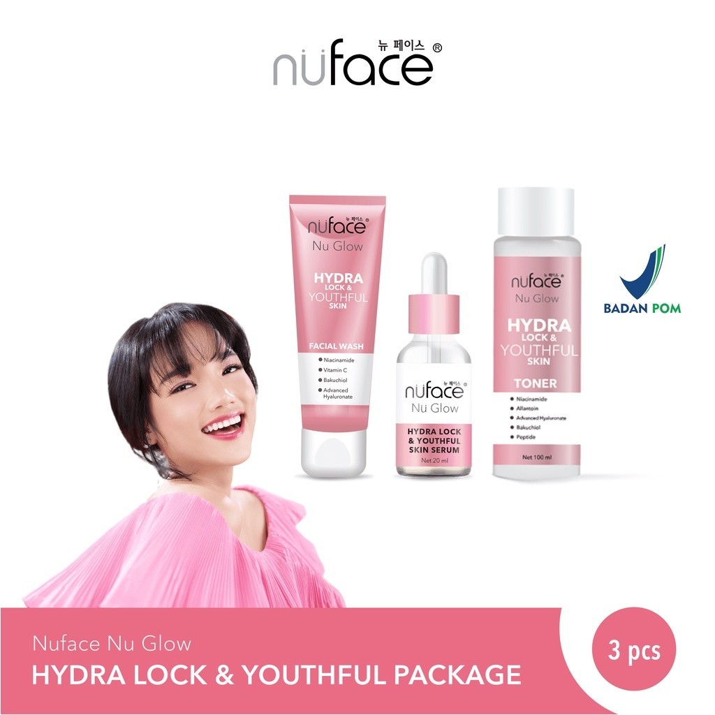 Jual Nuface Skincare Fuji 3in1 & 5in1 Nu Glow Hydra Lock & Youthful ...