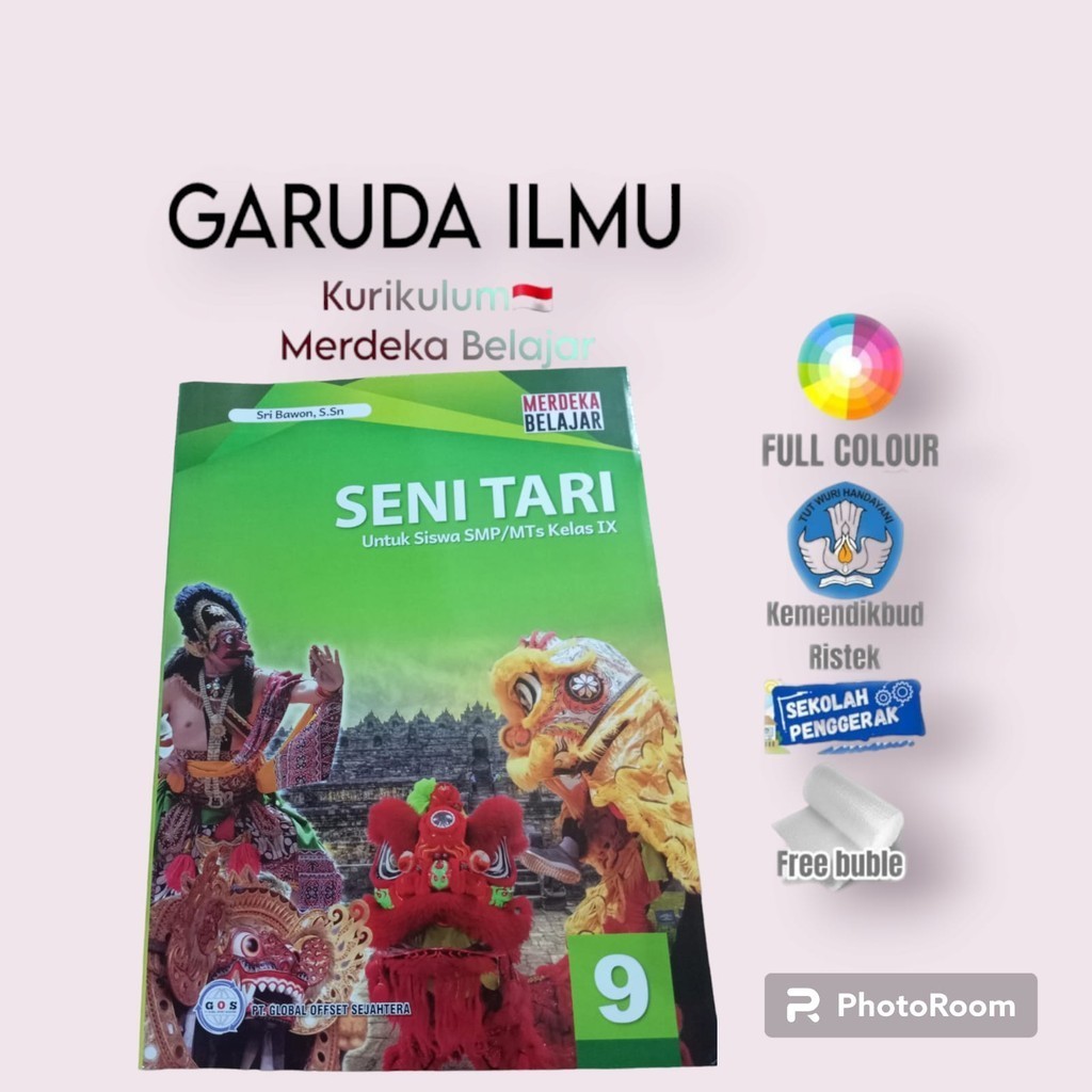 Jual Buku Siswa Seni Tari SMP / MTS Kelas 9 Kurikulum merdeka GOS | Shopee Indonesia