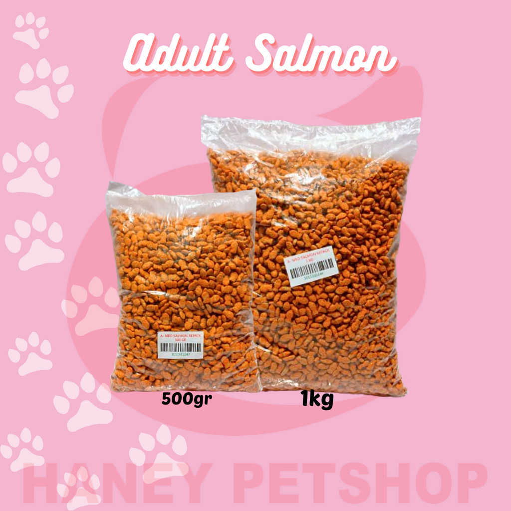 Jual Meo Salmon Repack 500Gr 1Kg | Meo Dry Food Cat | Makanan Kering ...