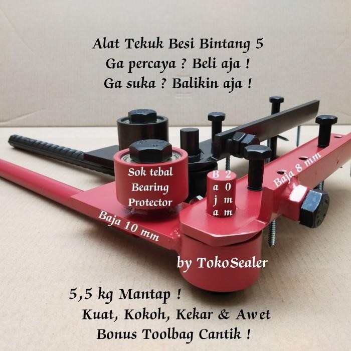 Jual Alat Tekuk Besi - Bending Besi Beton - Iron Bender 16 Mm | Shopee ...
