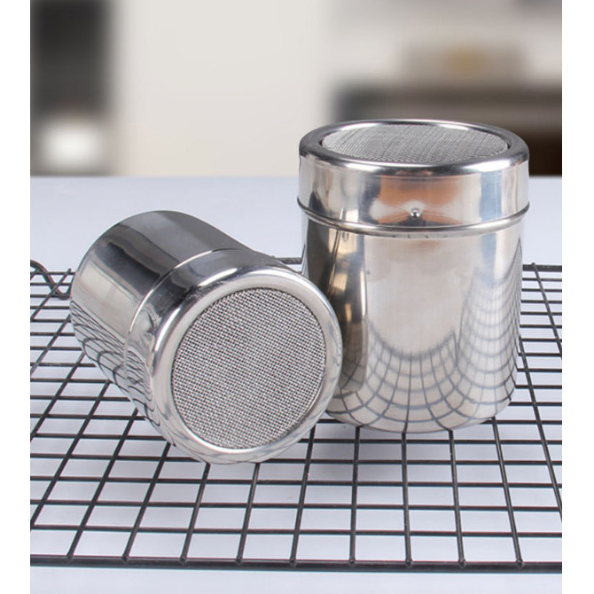 Jual DUSTING POWDER JAR BOTOL PENABUR GULA COCOA POWDER DUSTING BOTTLE ...