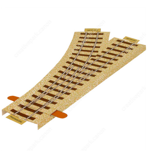 Jual JALUR REL KERETA API papercraft miniatur action figure diy ...