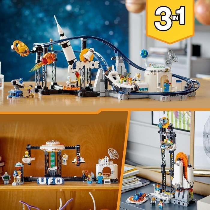 Jual Lego 31142 Creator 3In1 Space Roller Coaster To Drop Tower ...