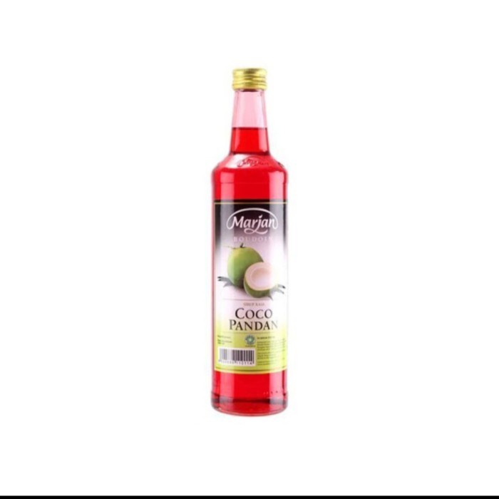 Jual Marjan Sirup Coco Pandan 460ml isi 12 botol / Cartonan | Shopee ...