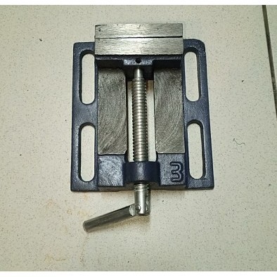 Jual Catok Bor - Catok Datar 3" 75MM - Ragum Bor Duduk Milling 75 MM ...