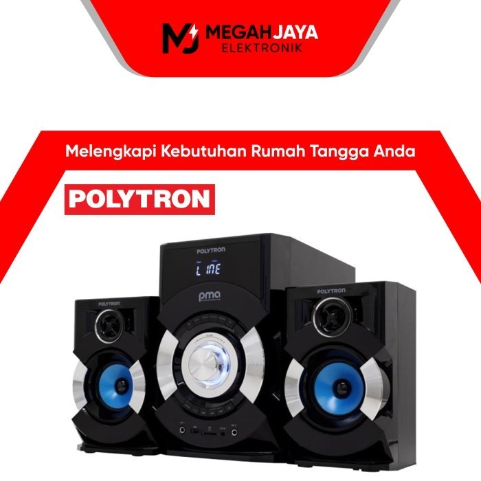 Jual POLYTRON SPEAKER PMA9507 / PMA 9507 (BLUETOOTH / KARAOKE / AUX) | Shopee Indonesia