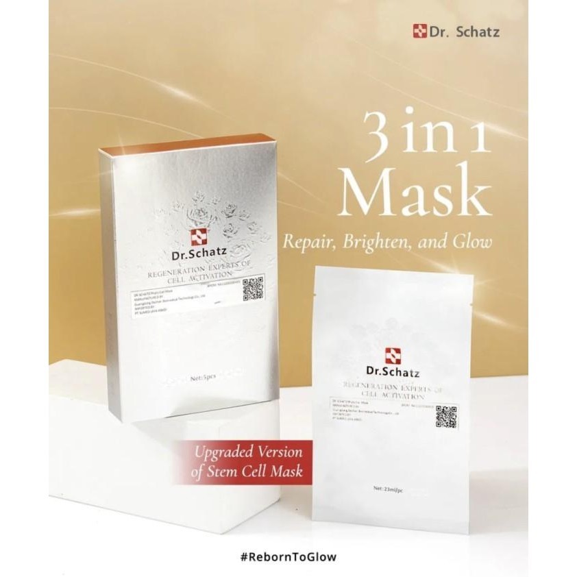 Jual Dr Schatz Stem Cell Mask 100% Original 1 Box - 5 Sachet | Shopee Indonesia