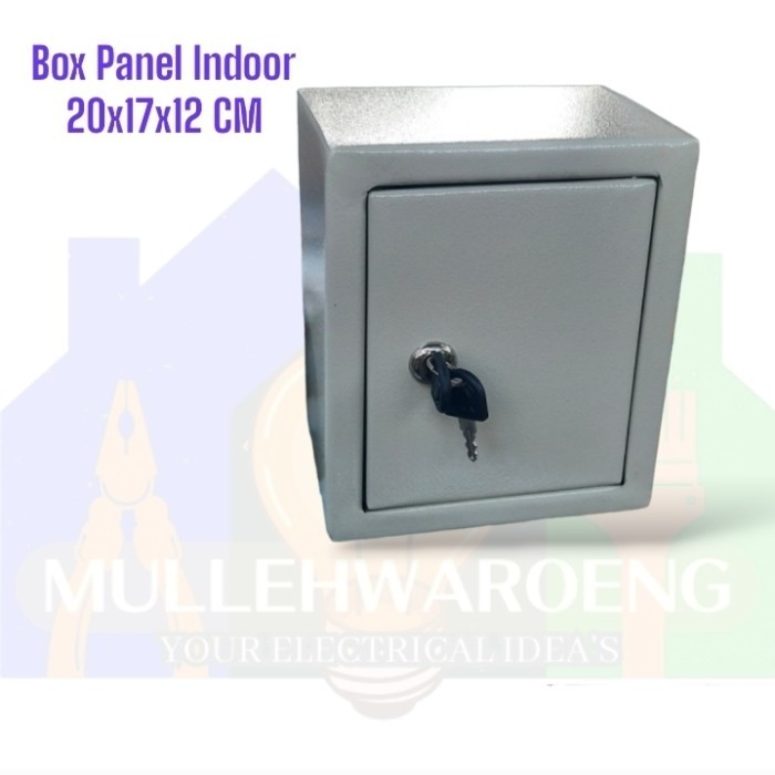 Jual BOX PANEL PELINDUNG CONTROL MCB INSTALASI BESI INDOOR UKURAN 20x17 ...