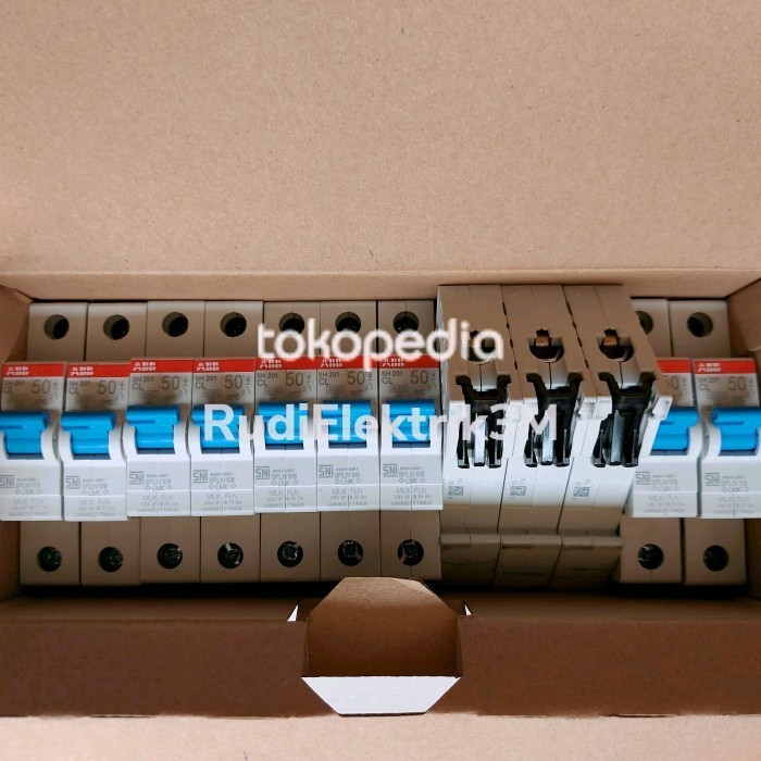 Jual MCB PLN 50A 1 Phase ABB | Shopee Indonesia
