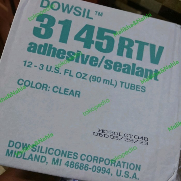 Jual DOW CORNING RTV-3145 ADHESIVE / SEALANT | Shopee Indonesia