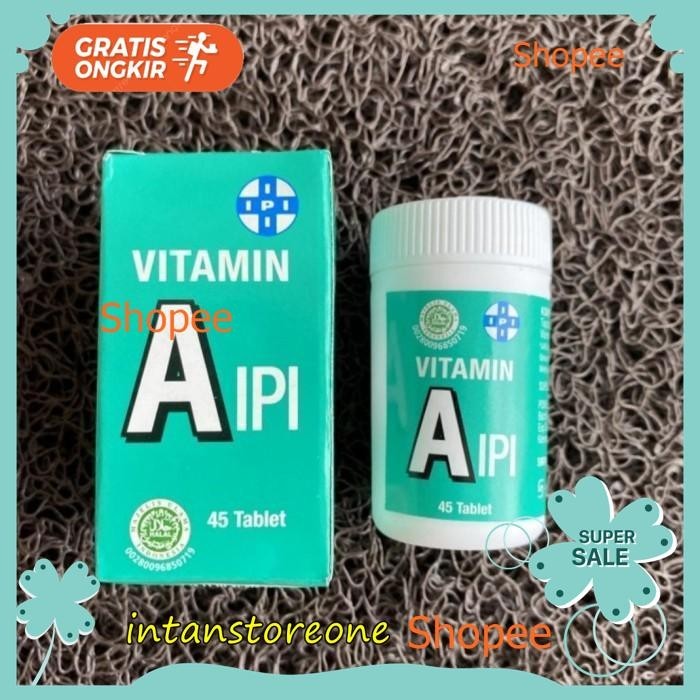 Jual VITAMIN A IPI ISI 45 TABLET PRODUK TERBAIK !! | Shopee Indonesia
