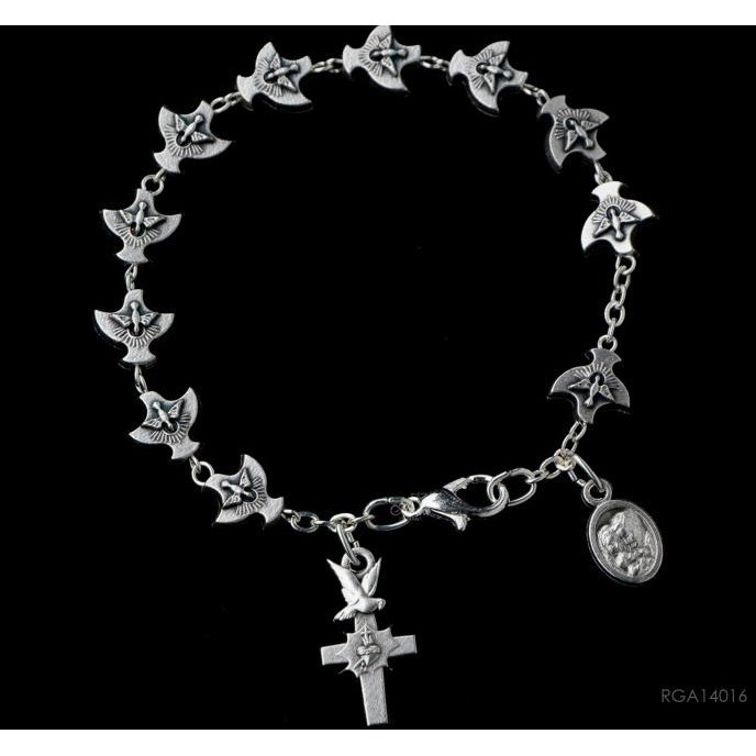 Jual bird Rosario Gelang Roh Kudus Bentuk Merpati - 7mm Rohani Katolik ...