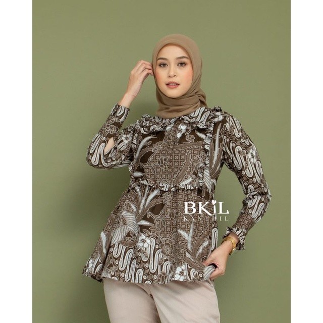Jual TUNIK ATASAN BATIK KANTHIL - BLOUSE BATIK WIDODARI SERIES | Shopee ...