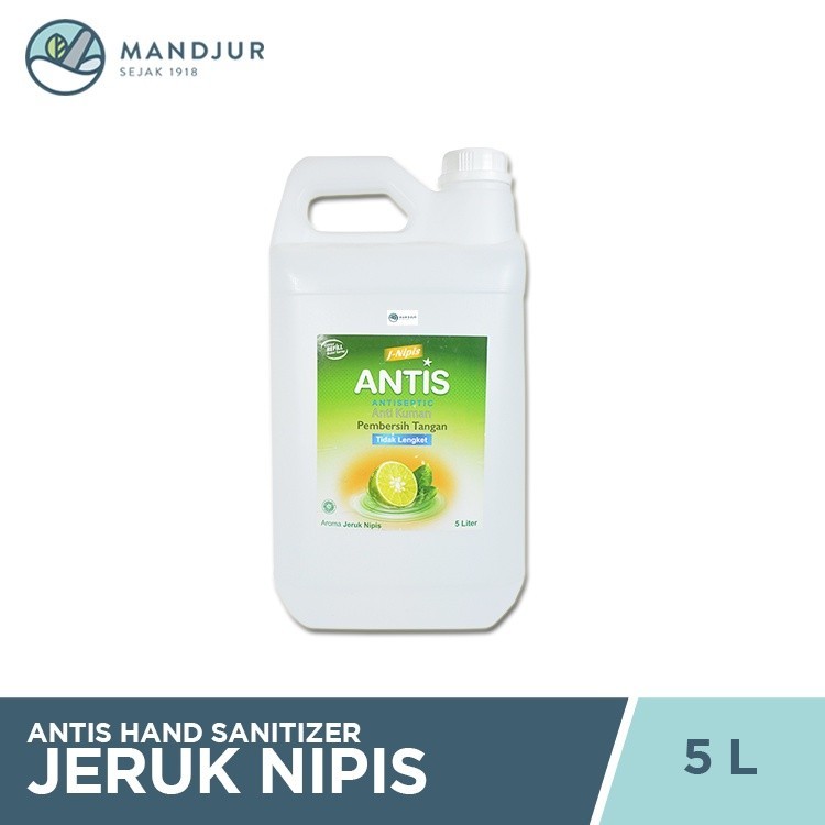Jual Antis Hand Sanitizer Kemasan Refill 5 Liter | Shopee Indonesia