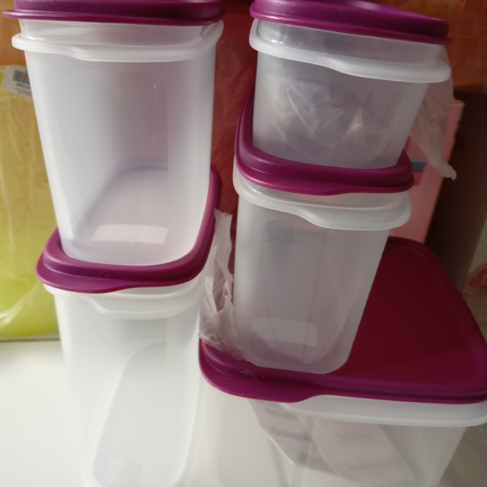 Jual Toples Tupperware Wadah Smart Saver 5Pcs | Shopee Indonesia