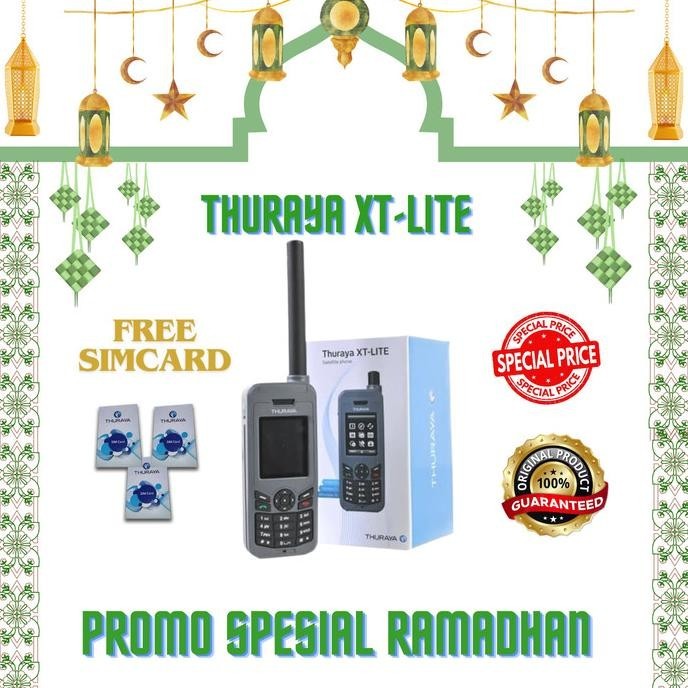 Jual Telepon Satelit Thuraya Xt-Lite Plus Prepaid Simcard | Shopee Indonesia