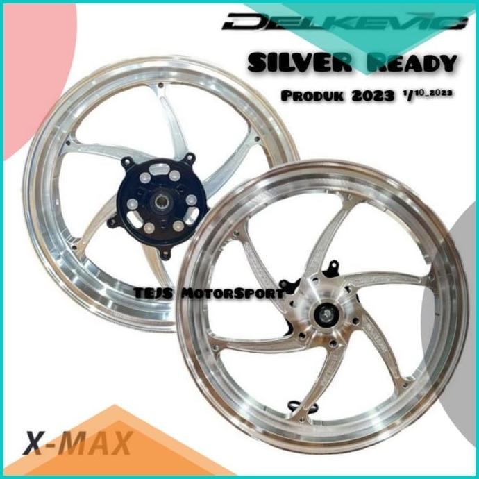 Jual Velg XMAX 2023 Connected Delkevic Original Quality ORIGINAL SILVER ...