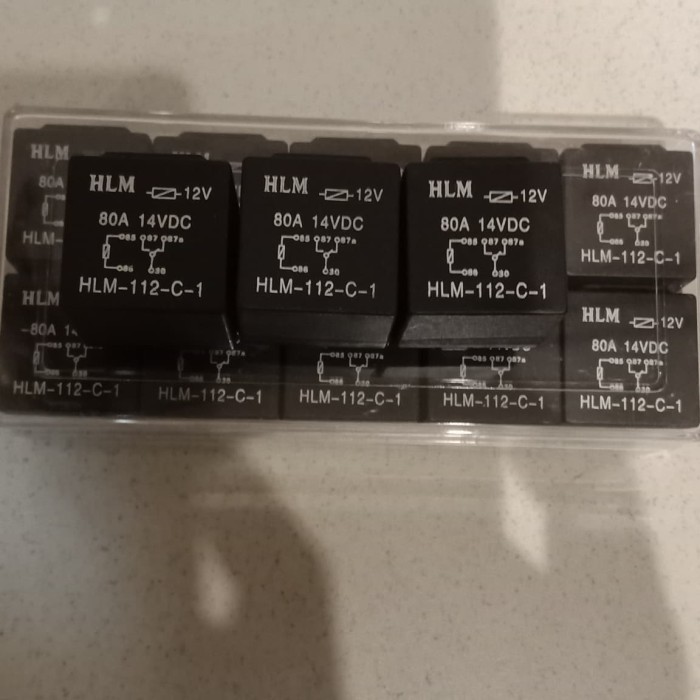 Jual Relay 12V - 14V Dc 80 Amper Merk Hlm | Shopee Indonesia