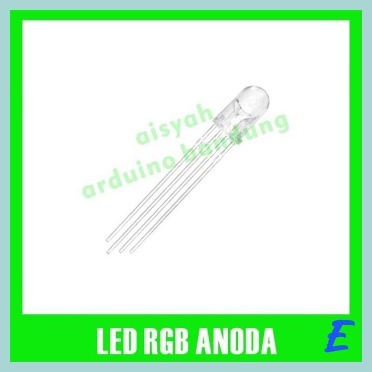 Jual | AIA | LED RGB RED GREEN BLUE 4P 4 PIN CLEAR 5MM COMMON ANODE ...