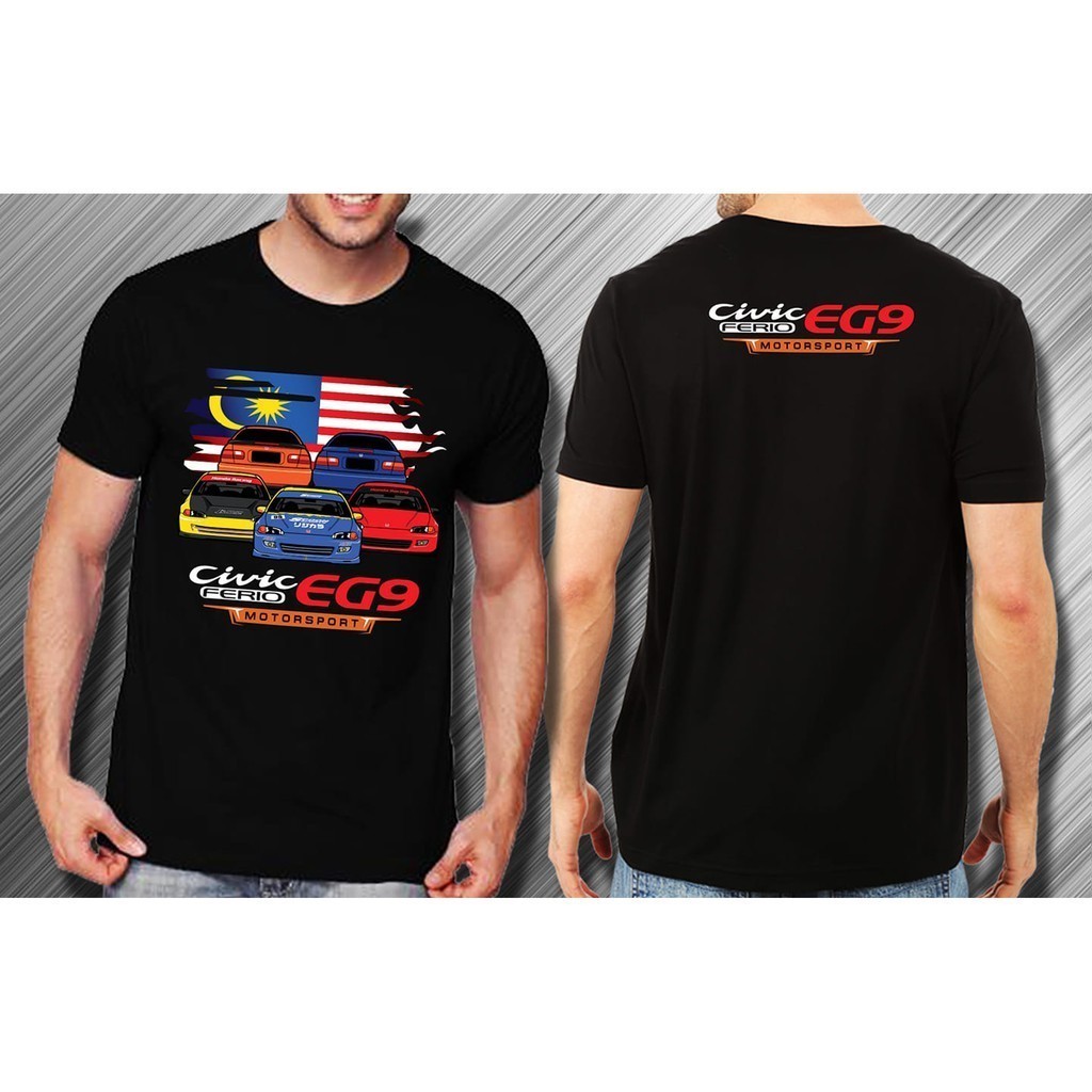Jual Honda Civic Ferio EG9 Motorsports *D7 (Kaos Hitam) | Shopee Indonesia