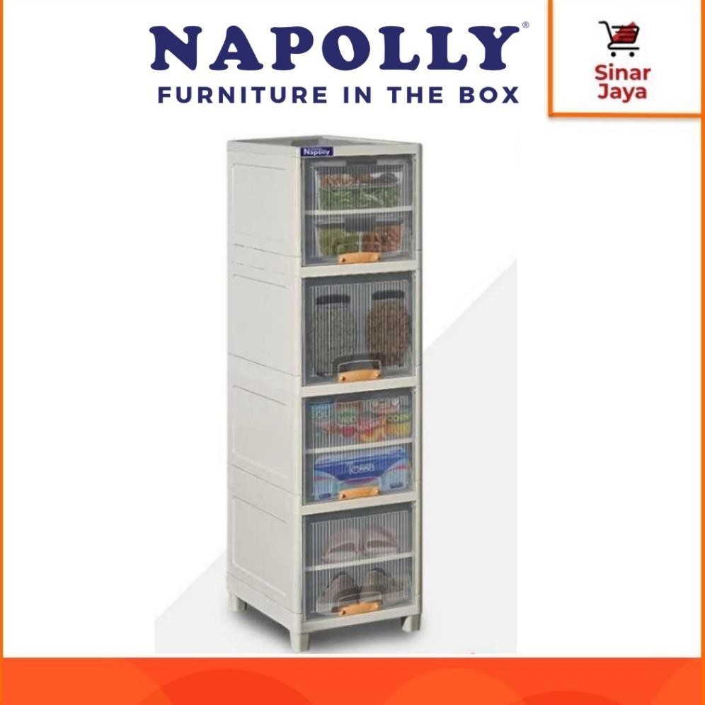Jual NAPOLLY LockerBox / Locker Box Lemari Plastik Minimalis, Serbaguna ...