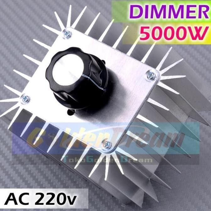 Jual Dimmer AC 5000W 220v Regulator Motor Speed Control Light Dimmer ...