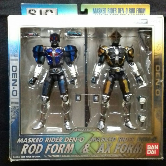 Jual S.I.C / SIC Kamen Rider Rod Form & Ax Form by Bandai | Shopee ...