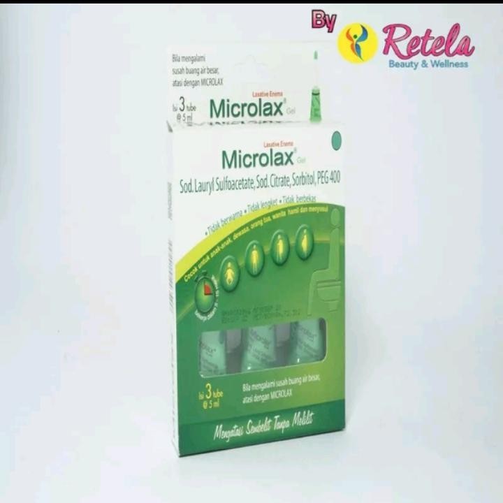 Jual Microlax Gel 3 X 5 ML/ Pencahar/ Pelancar BAB | Shopee Indonesia