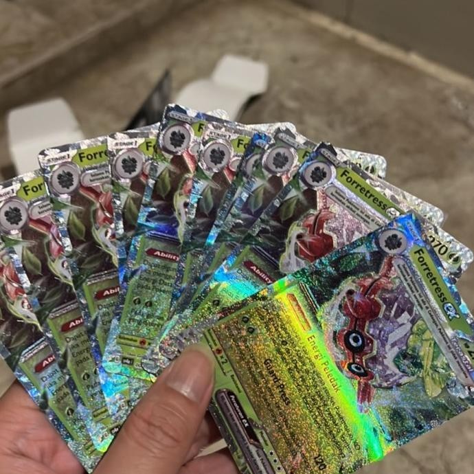 Jual Forretress EX RR 009 / 190 sv4a Harta BerkilauPokemon TCG Bahasa Indon | Shopee Indonesia