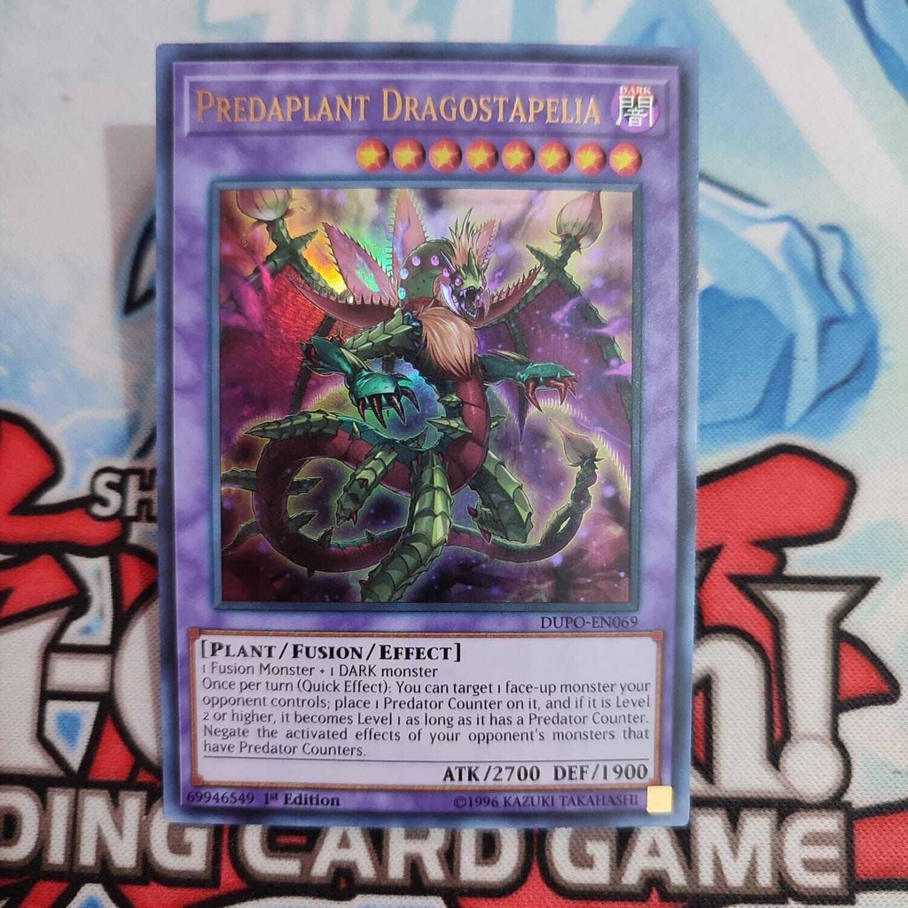 Jual yugioh predaplant dragostapelia DUPO ultra rare original | Shopee ...