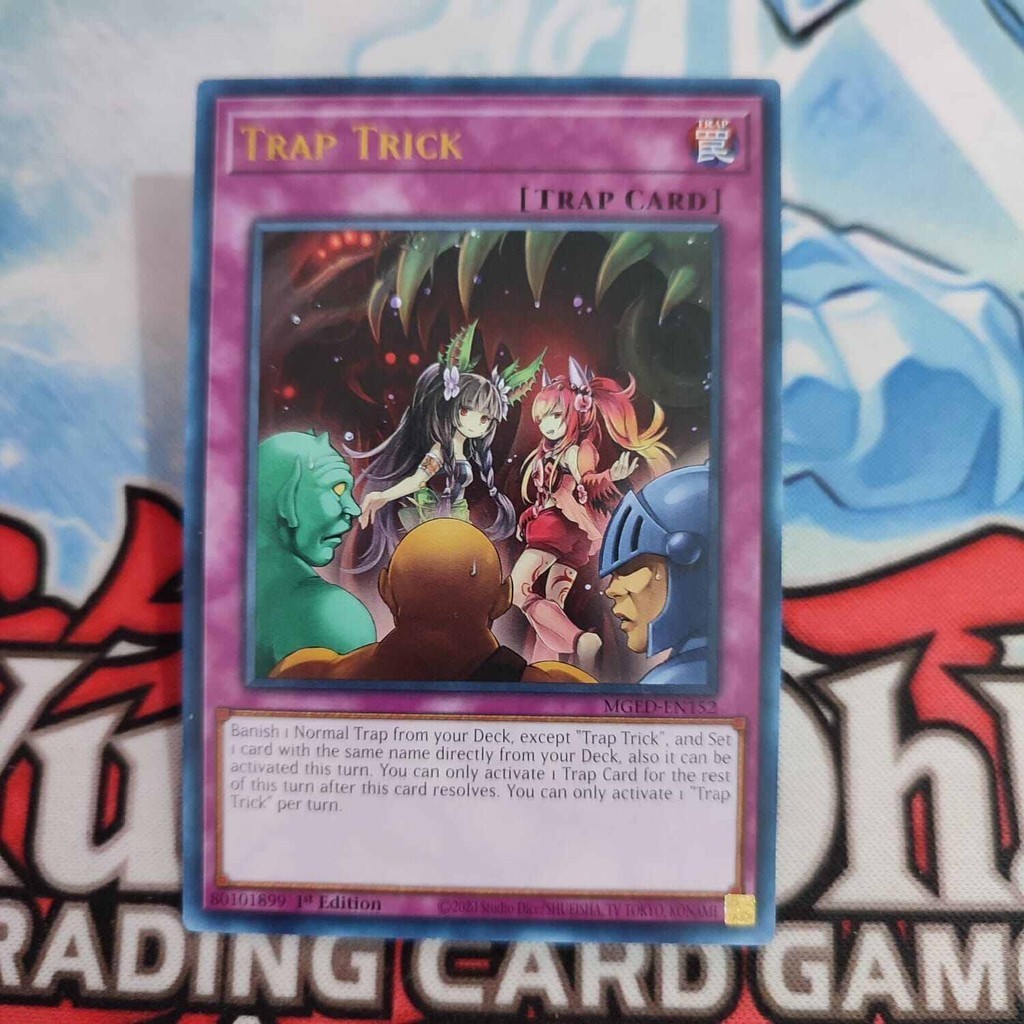 Jual yugioh trap trick MGED rare gold original | Shopee Indonesia