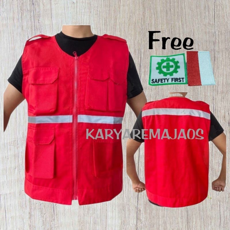 Jual Rompi Safety Rompi skotlet Rompi Proyek Rompi Kerja Rompi parkir ...