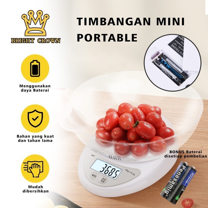 Jual Timbangan Digital Mangkok / Timbangan Kue Digital | Shopee Indonesia