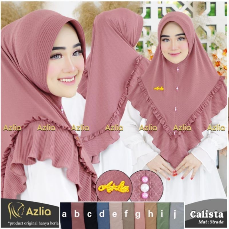 Jual Jilbab Kalista by Azlia | Shopee Indonesia