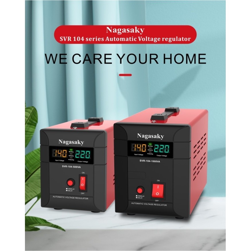 Jual stabilizer digital automatic voltage regulator NAGASAKY SVR-104 ...