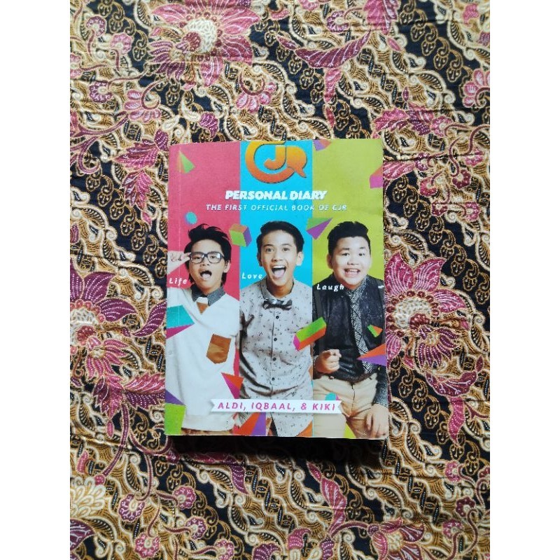 Jual Buku PERSONAL DIARY The First Official Book of CJR @Aldi, Iqbal & Kiki | Shopee Indonesia