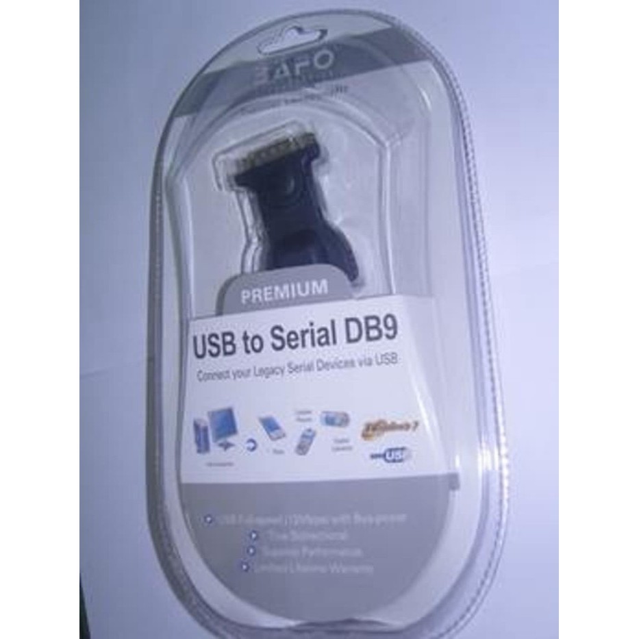 Jual HARGA DISC - Kabel Converter USB to RS232 Serial DB9 BAFO Original ...