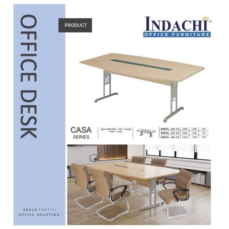 Jual Meja Rapat Meja Meeting Kantor Indachi CASA DMTG 114 CS /115 CS/116CS | Shopee Indonesia