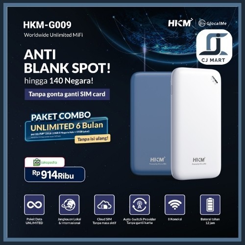 Jual HARGA DISC - HKM G009 Modem Mifi Worldwide Portable Wifi FREE ...