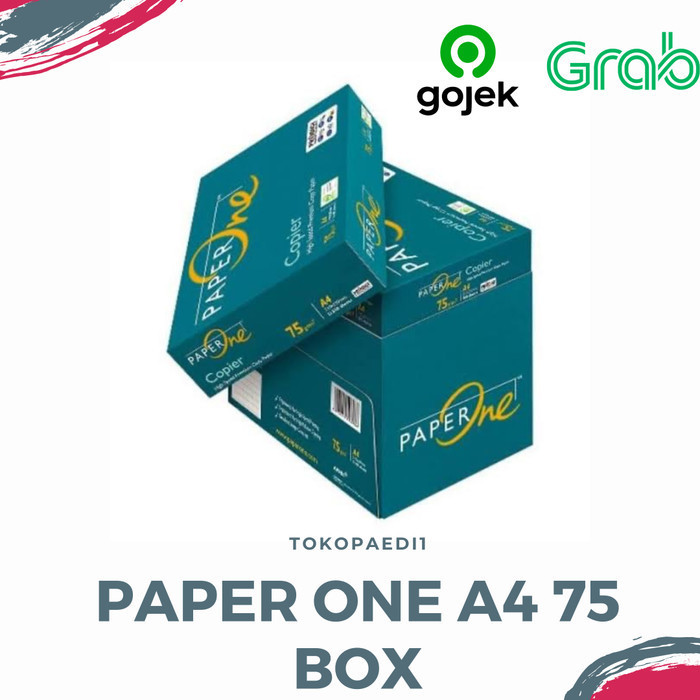 Jual Paper One A4 75Gr Box By Gojek/Grab | Shopee Indonesia