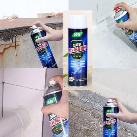 Jual Cat Spray Waterproof Leak Putih Cat Pilox Semprot Anti Bocor Atap ...