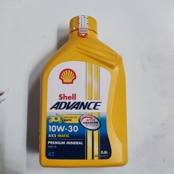 Jual JAGAT Oli Shell Advance AX5 Scooter 10W30 0.8 Liter (800 ml) oli ...