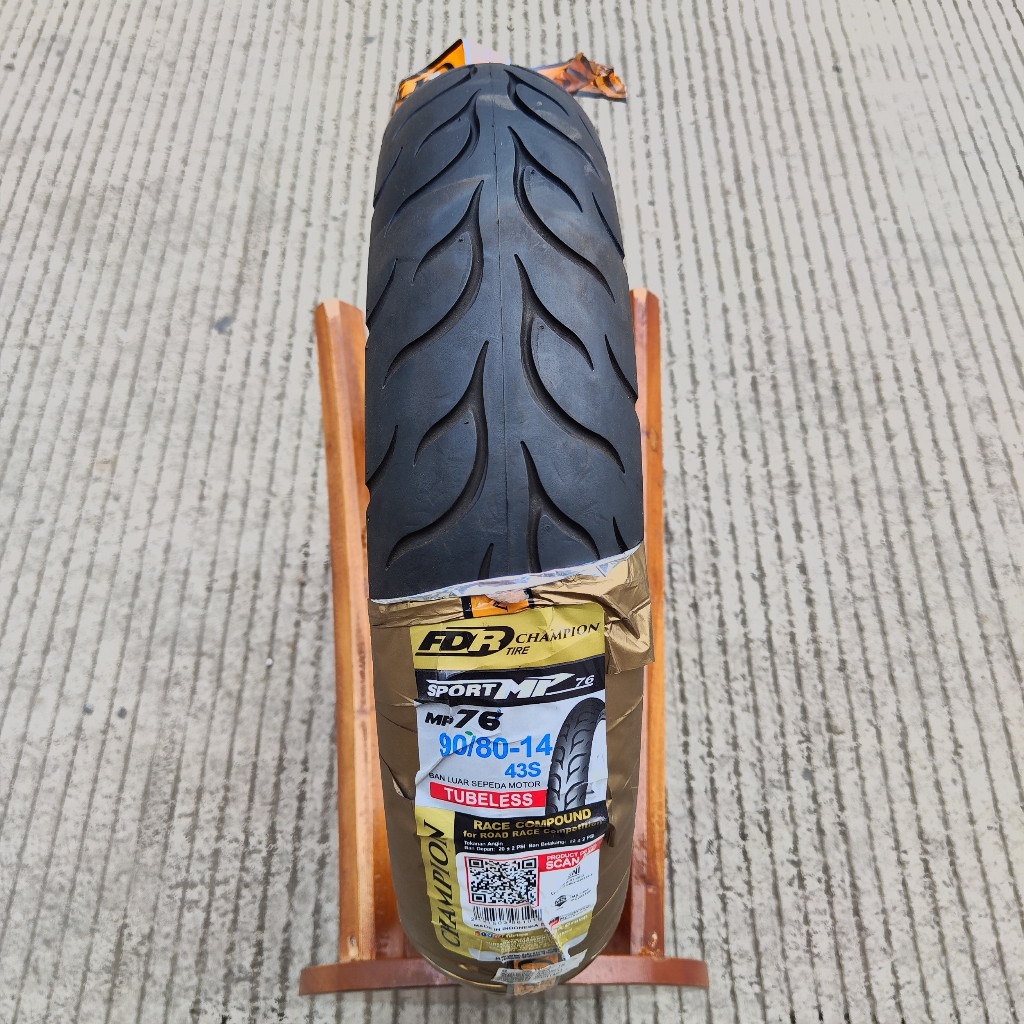 Jual JAGAT Ban motor matic Soft compound FDR Sport MP76 90 80 14 ...