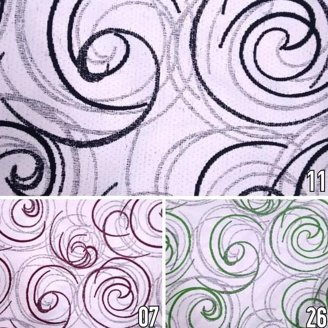 Jual Kain Sofa / Jok / Kursi Regatta Motif Lingkaran Bulat - Meridian ...