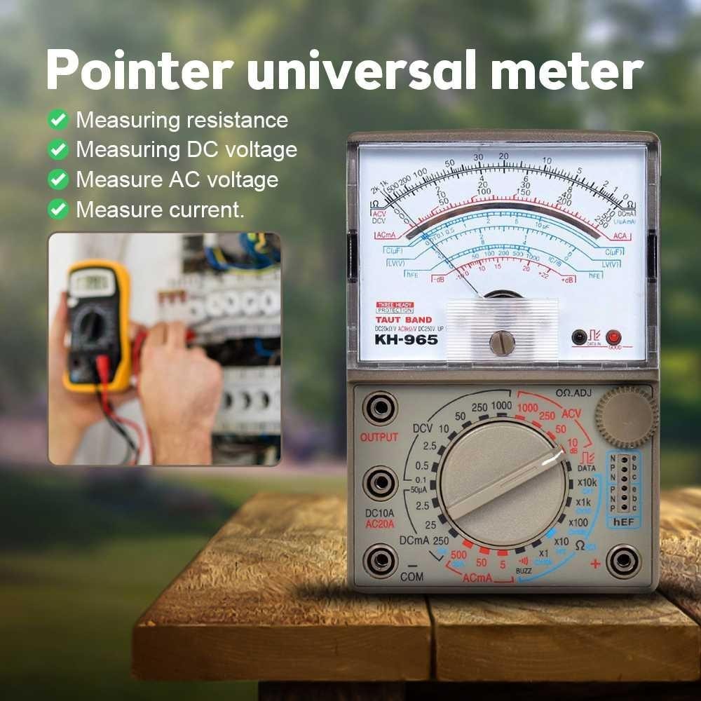 Jual Samwa Multimeter Multitester Analog Mini Pointer with Bracket - KH ...