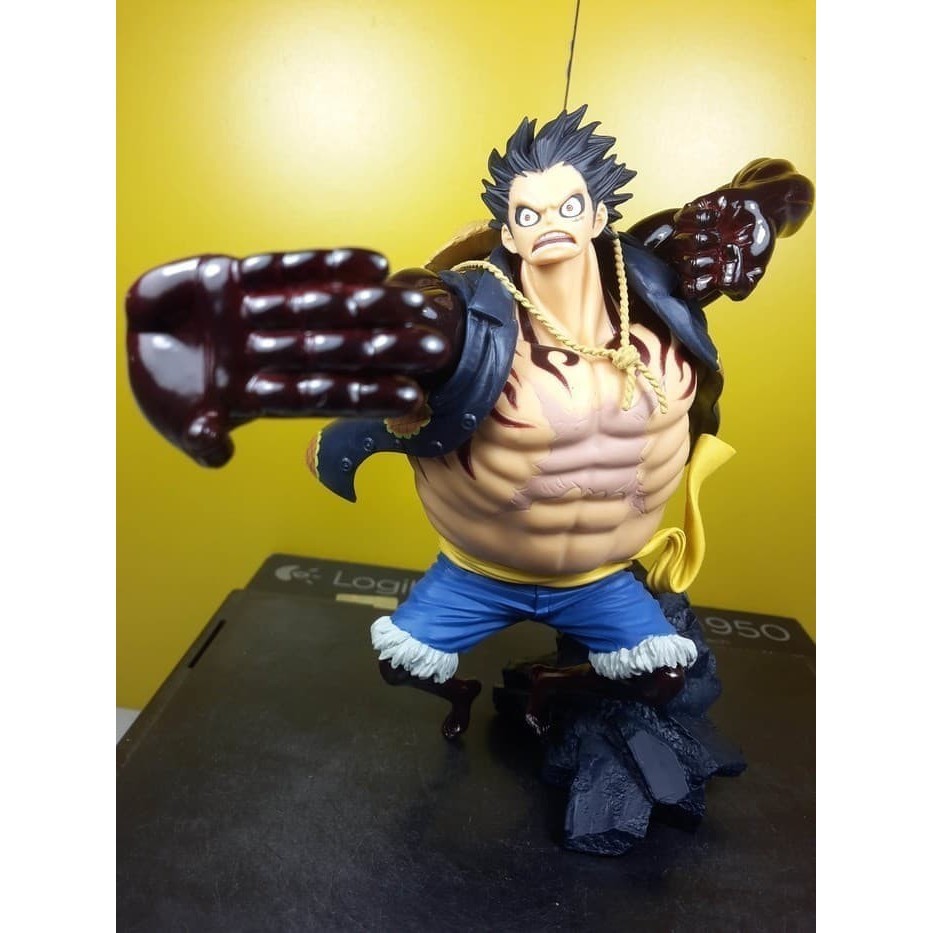 Jual Action Figure One Piece Monkey D Luffy Gear 4 Zoro Sanji Ace Sabo ...
