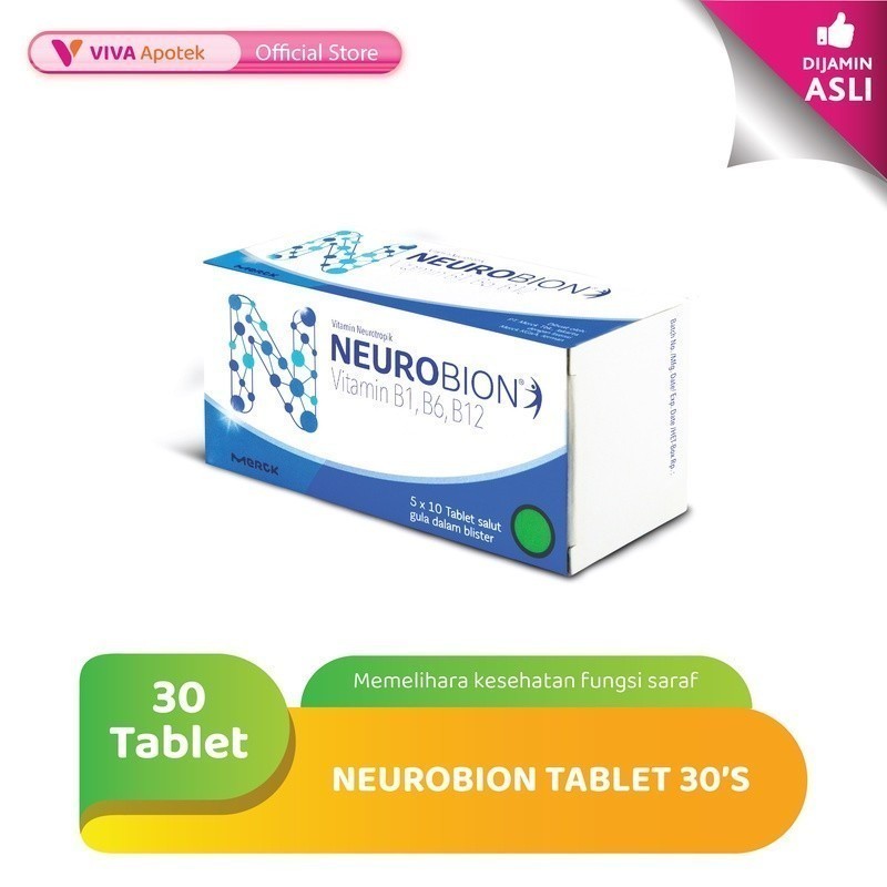 Jual Neurobion untuk Menjaga Kesehatan Saraf (30 Tablet) | Shopee Indonesia