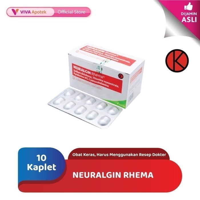 Jual Neuralgin Rhema (Kaplet 10) | Shopee Indonesia