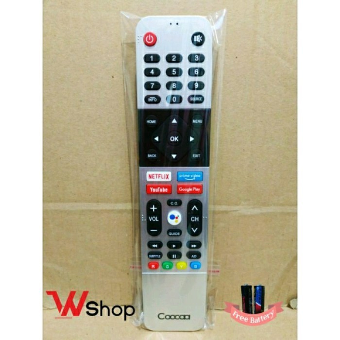 Jual Remot Tv Lcd Led Smart Tv Android Coocaa Original Murah Baru ...
