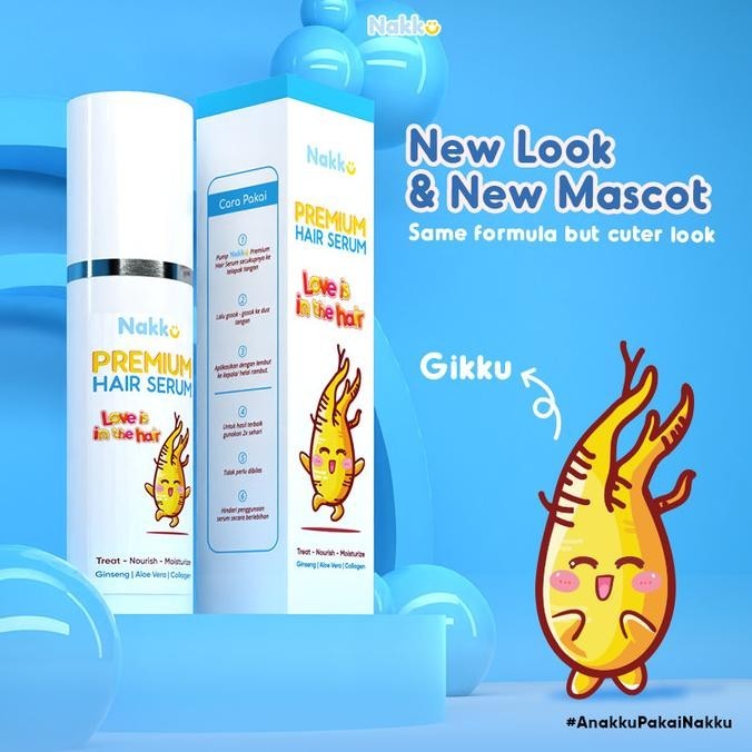 Jual NAKKU PREMIUM HAIR SERUM PENYUBUR/PENUMBUH RAMBUT BAYI & ANAK H24M ...